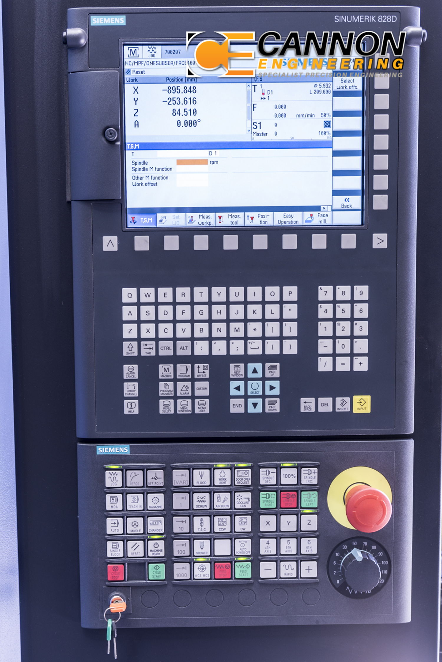 Machine Capacity List | Cannon Engineering (Yorkshire) Ltd 0113 279 7300